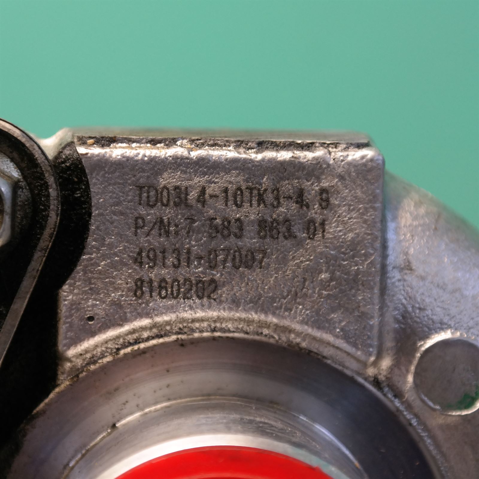 2008 BMW 3 SERIES Turbocharger 11657593015 11657649289