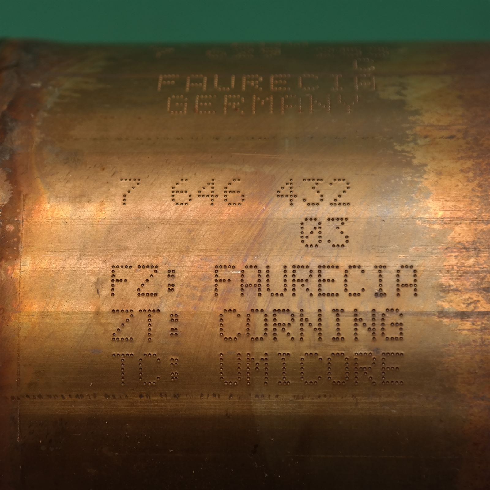 2016 BMW X3 Catalytic converter 18327646432