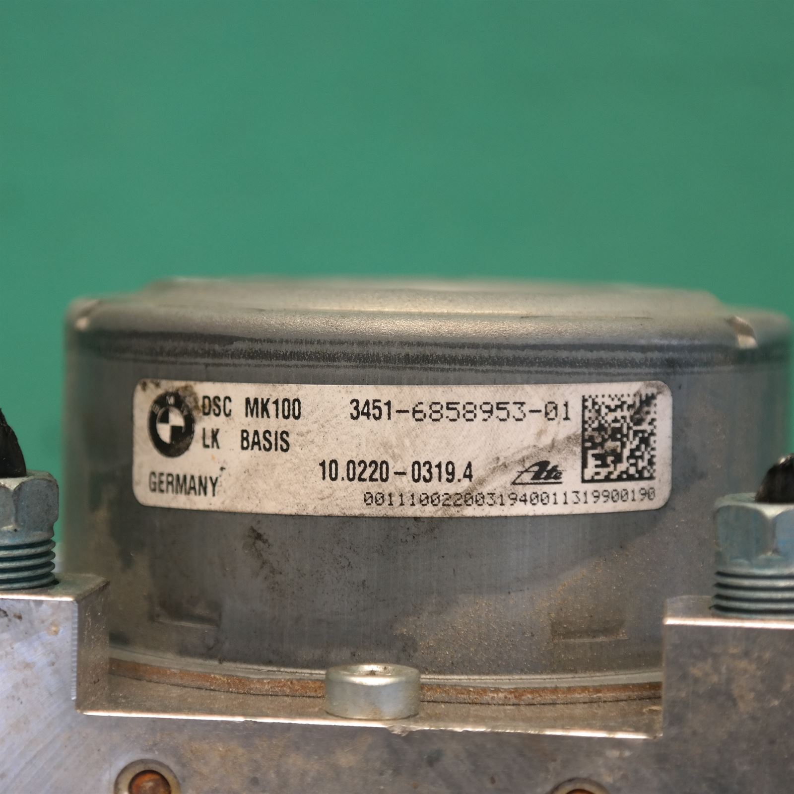 2013 BMW 1 SERIES ABS pump 34516897117