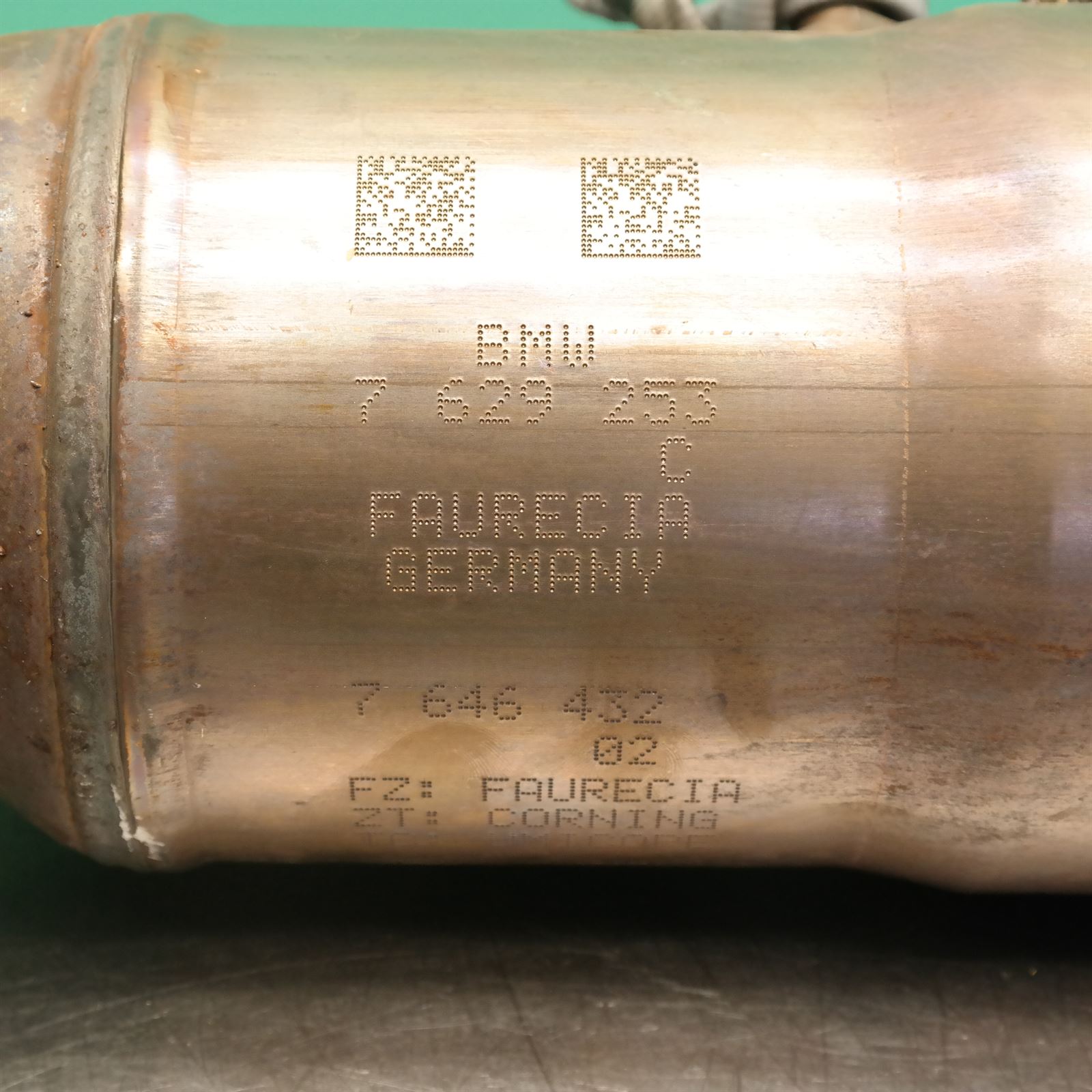 2014 BMW X3 Catalytic converter 18327646432