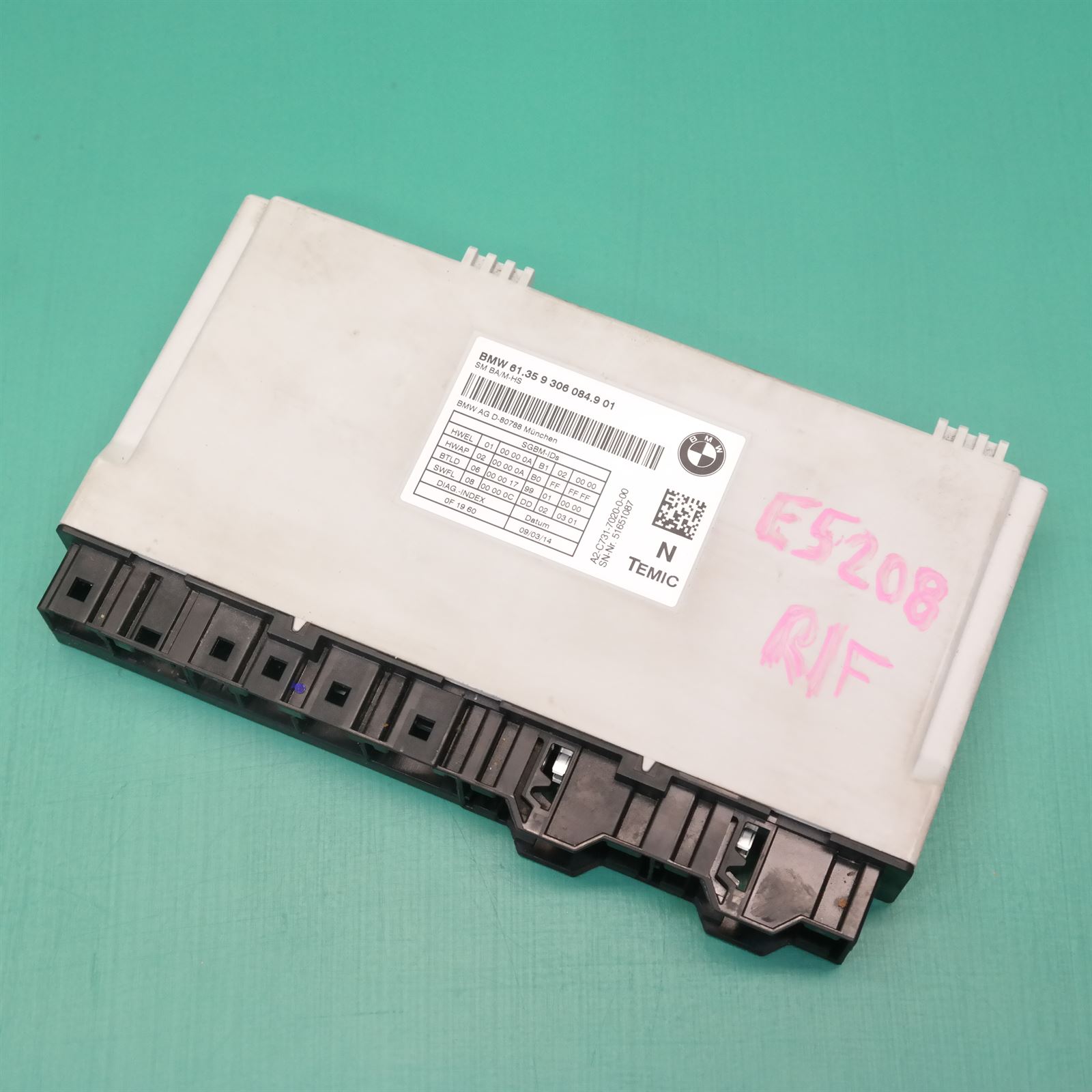 2014 BMW X5 Control unit/module 61359459682