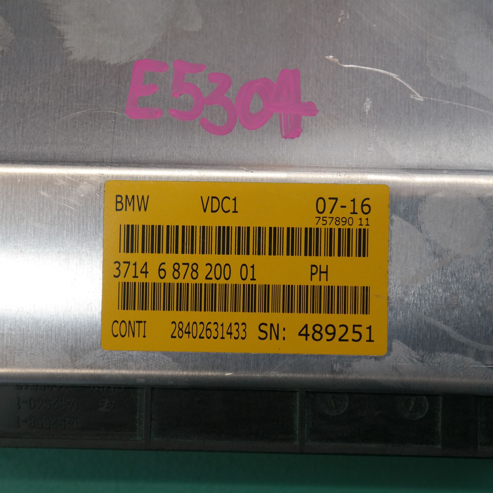 2016 BMW X4 Control unit/module 37146895714