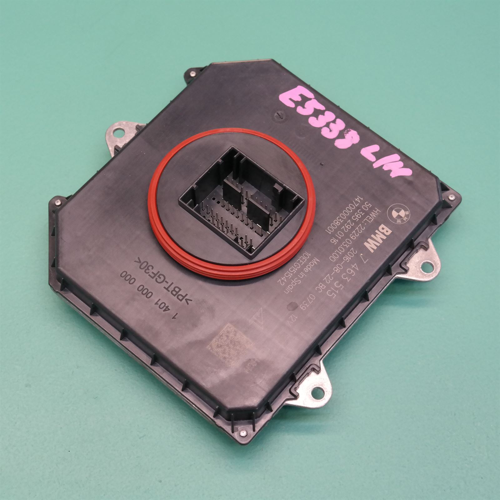 2017 BMW X3 Control unit/module 63115A02730