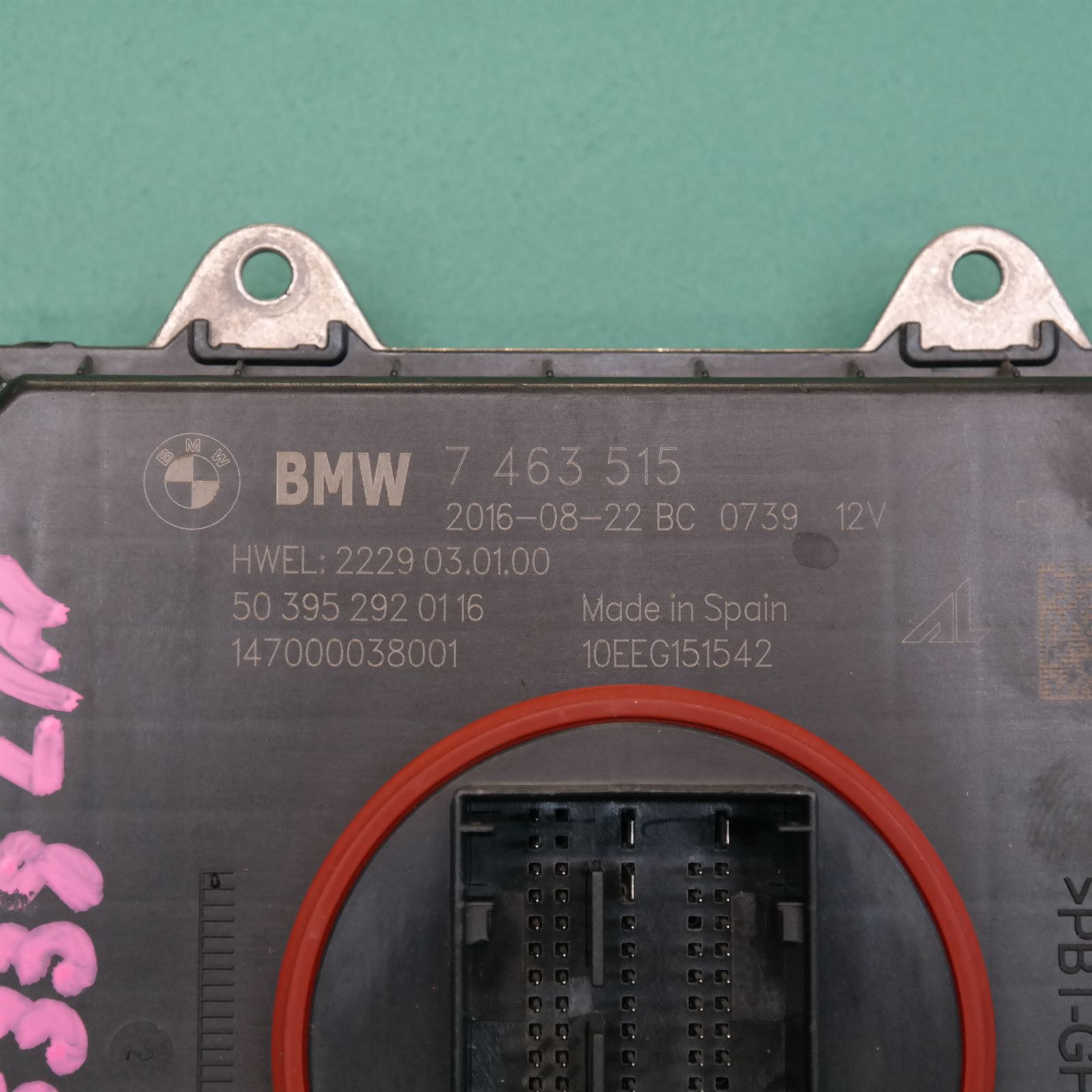 2017 BMW X3 Control unit/module 63115A02730