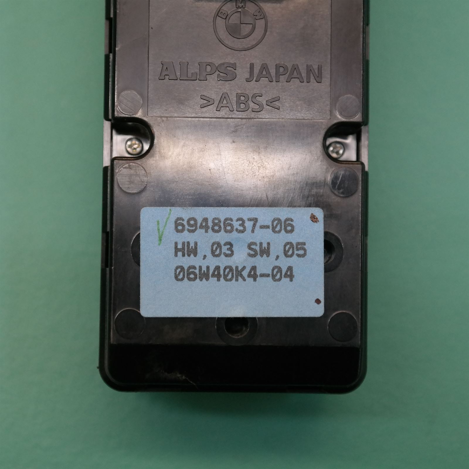 2006 BMW 3 SERIES Power window switch 61319217335