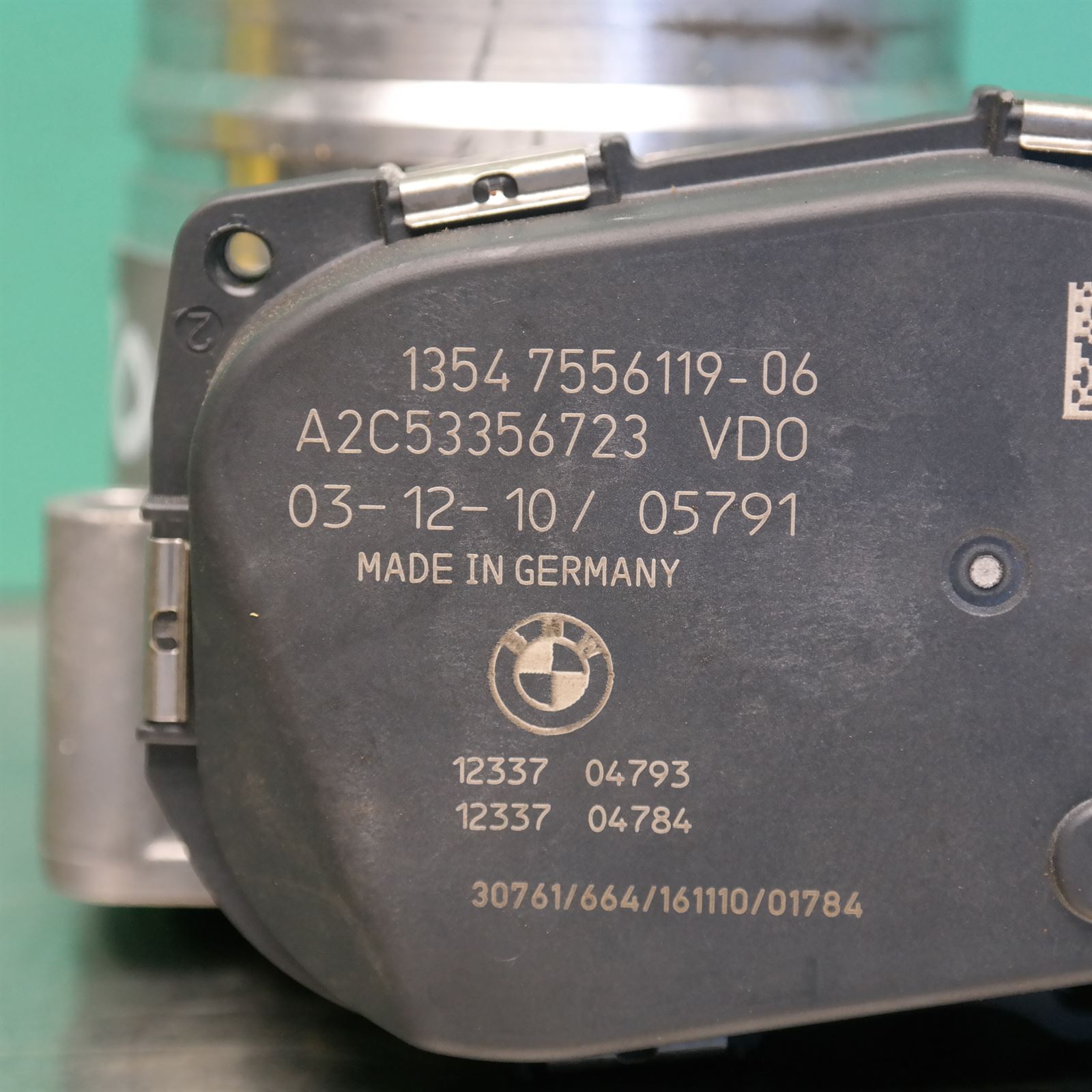 2010 BMW 7 SERIES Throttle body 13547556119