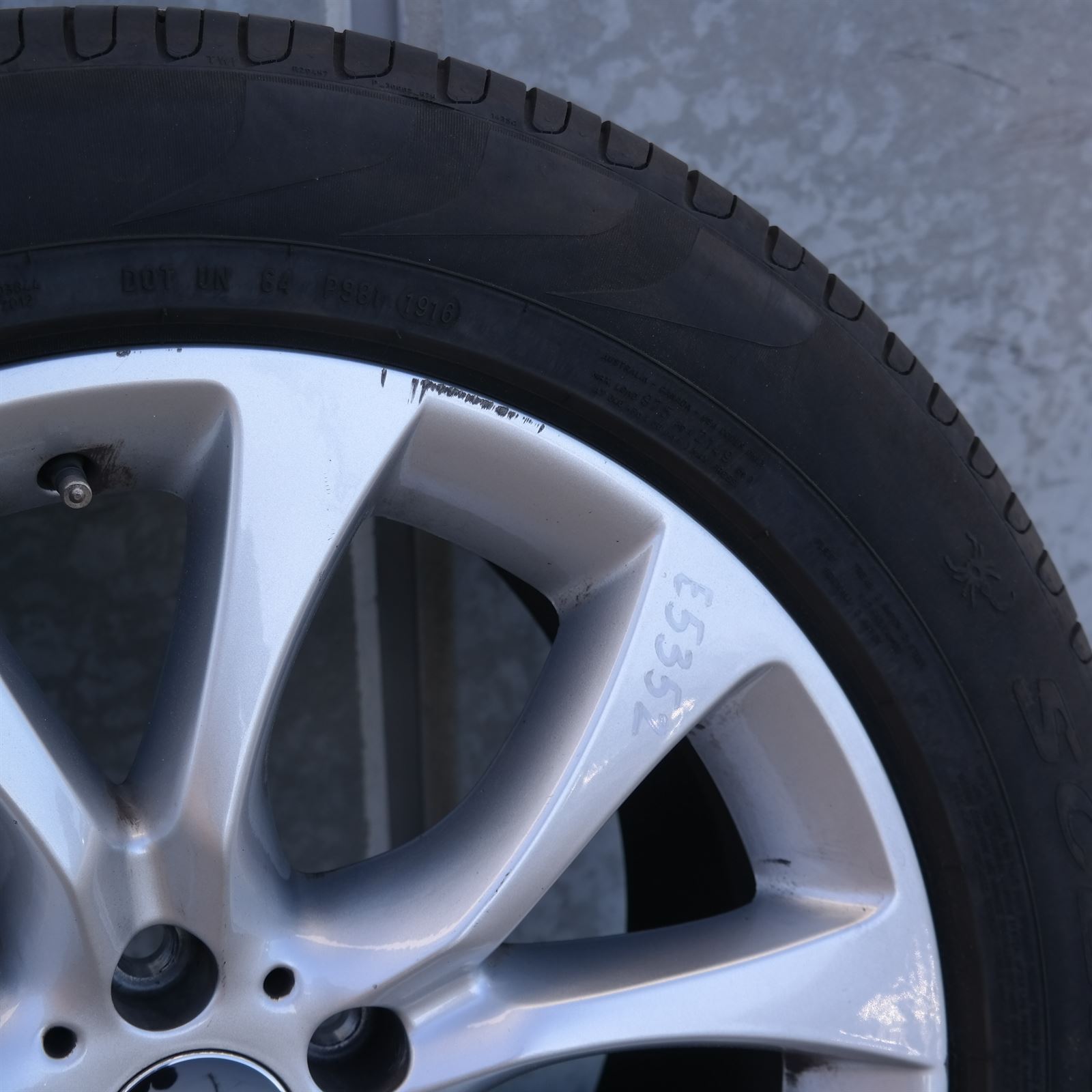 2016 BMW X5 Single/spare wheel 36116853953