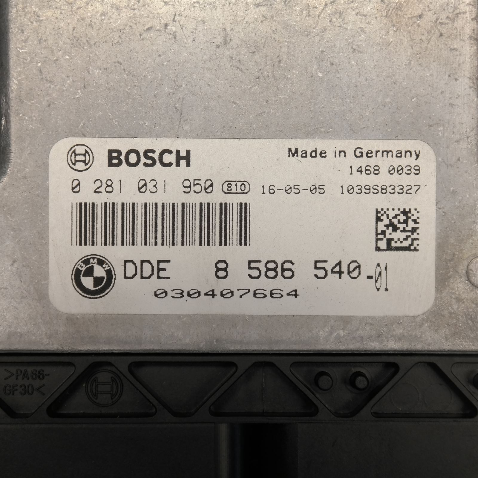 2016 BMW X5 Control unit/module 13618586540