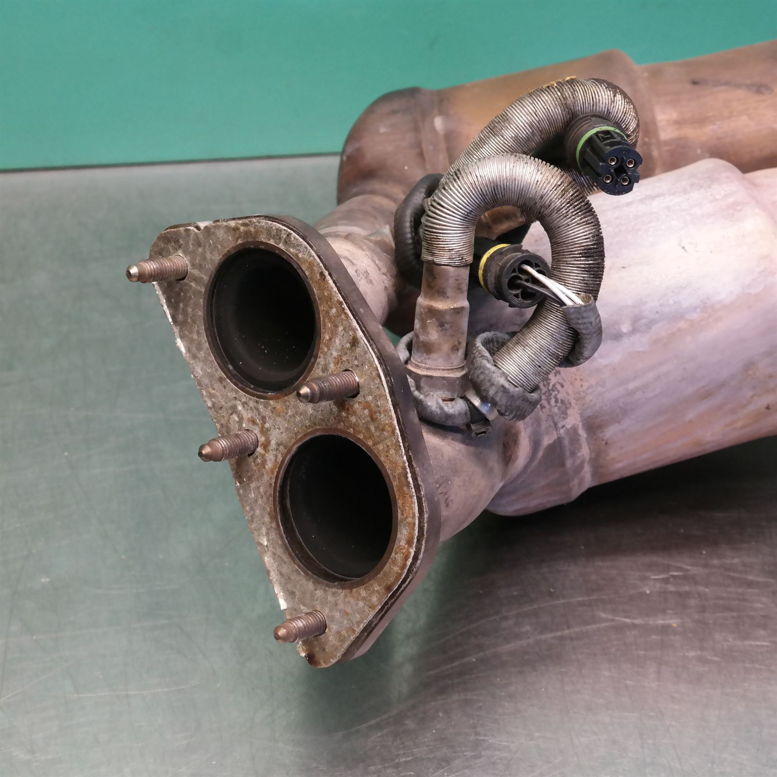 2009 BMW 3 SERIES Catalytic converter 18407646712