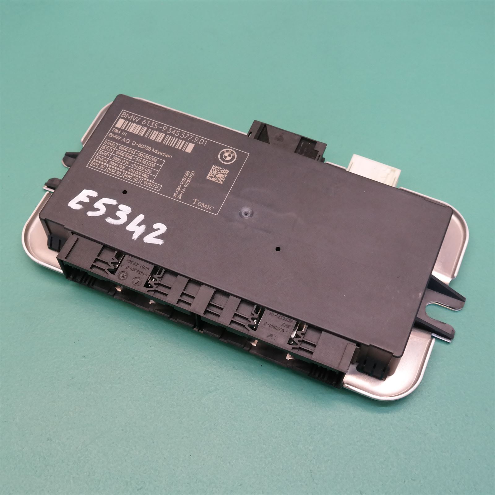 2014 BMW 6 SERIES Control unit/module 61356992947