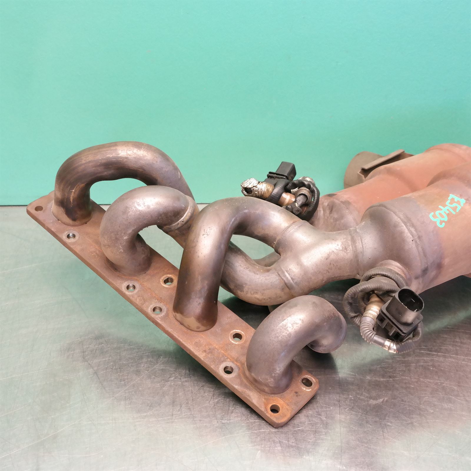 2009 BMW 1 SERIES Catalytic converter 18407646712