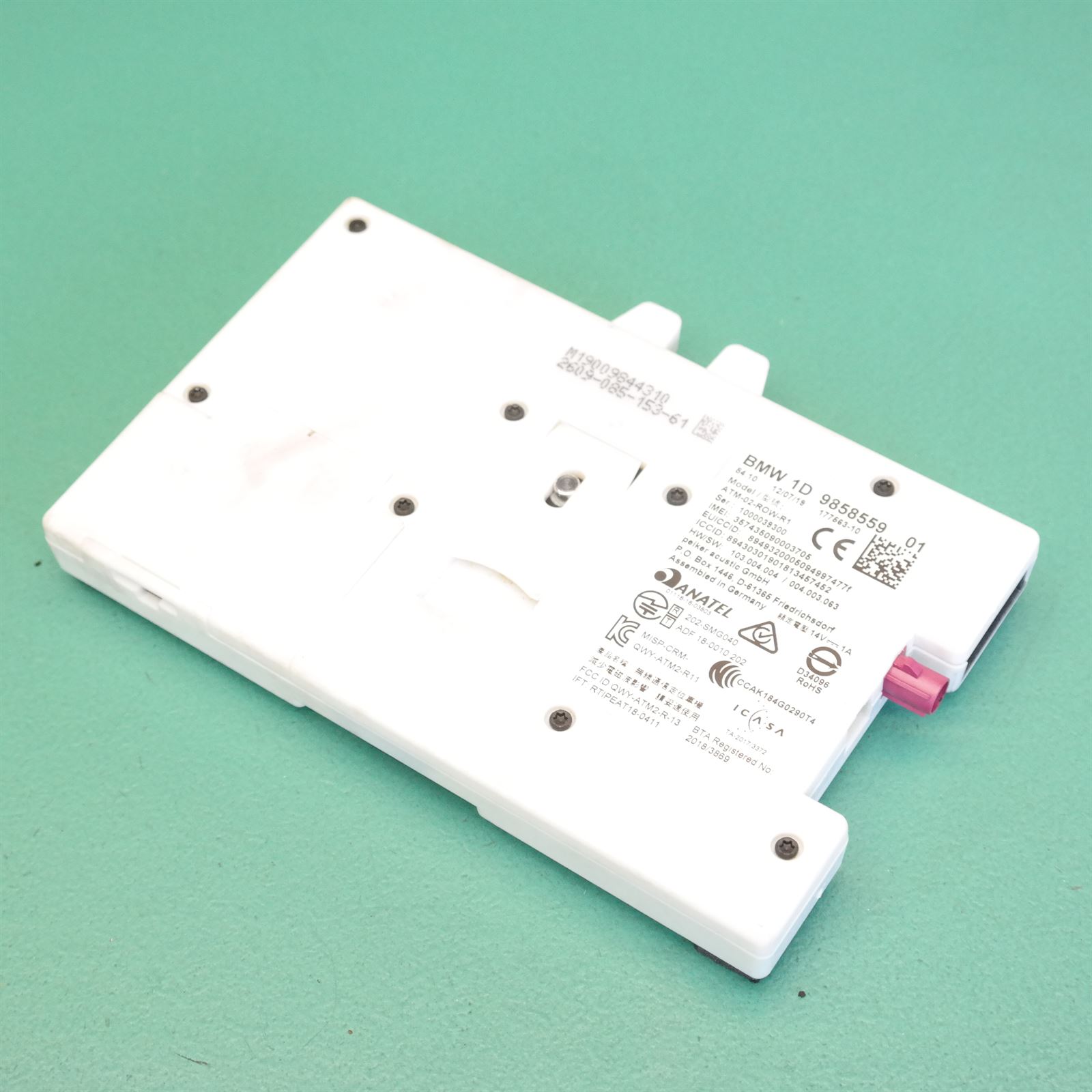 2019 BMW X4 Control unit/module 84108729589