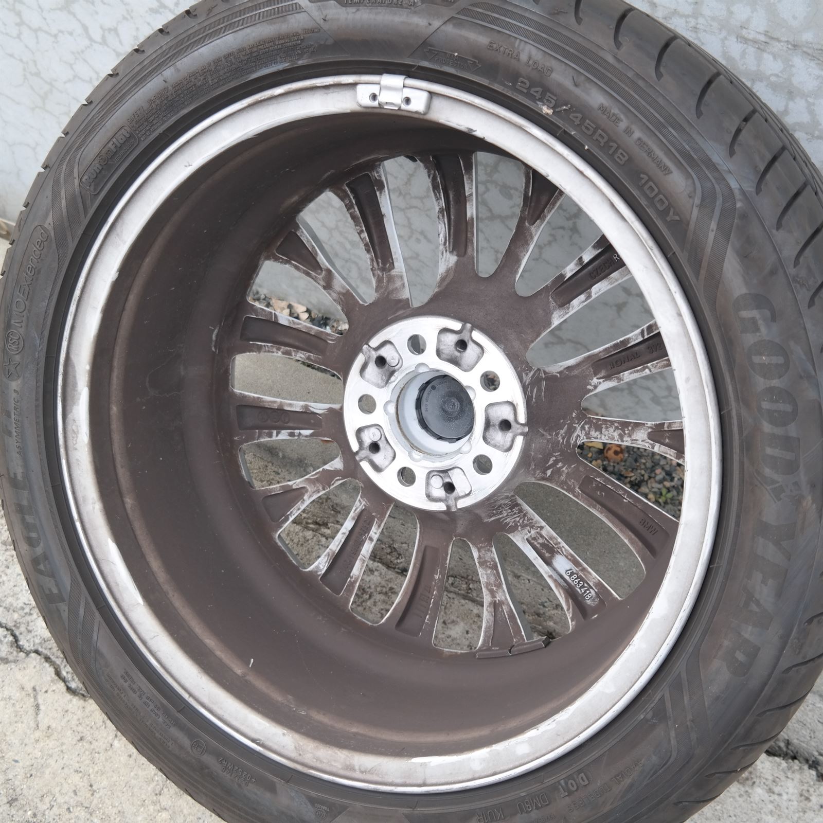 2017 BMW 5 SERIES Single/spare wheel 36116863418