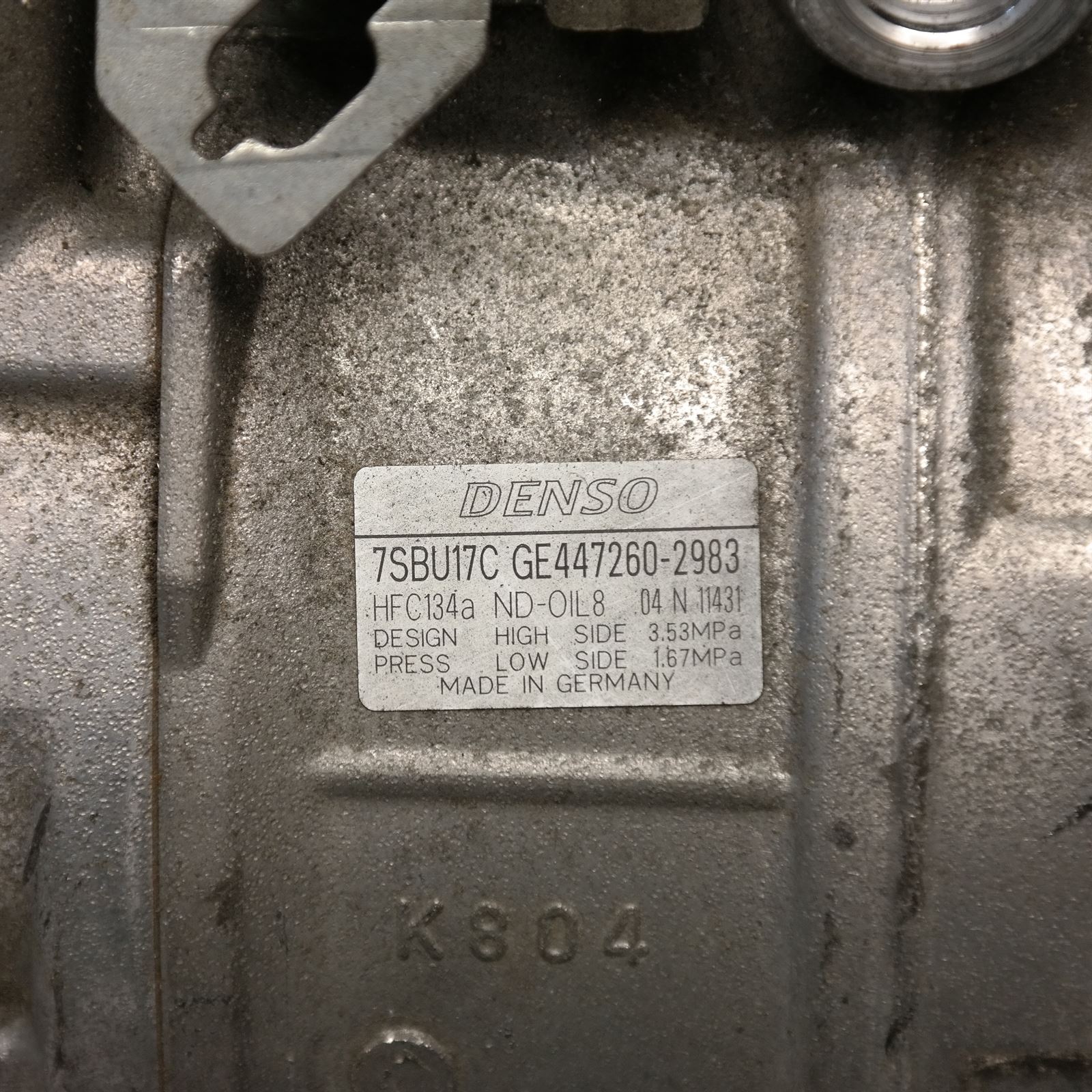 2011 BMW X5 A/C compressor 64526987890
