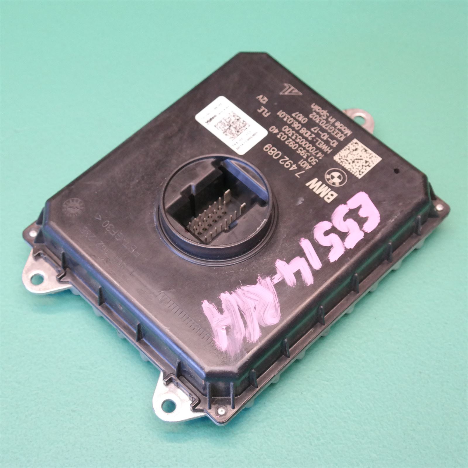 2017 BMW X1 Control unit/module 63117492089