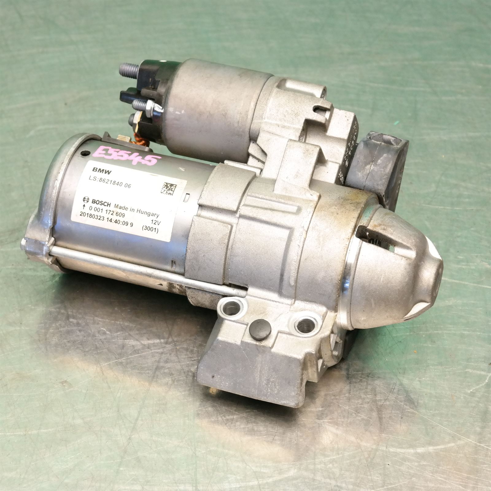 2018 BMW X3 Starter motor 12418621840 12418625996