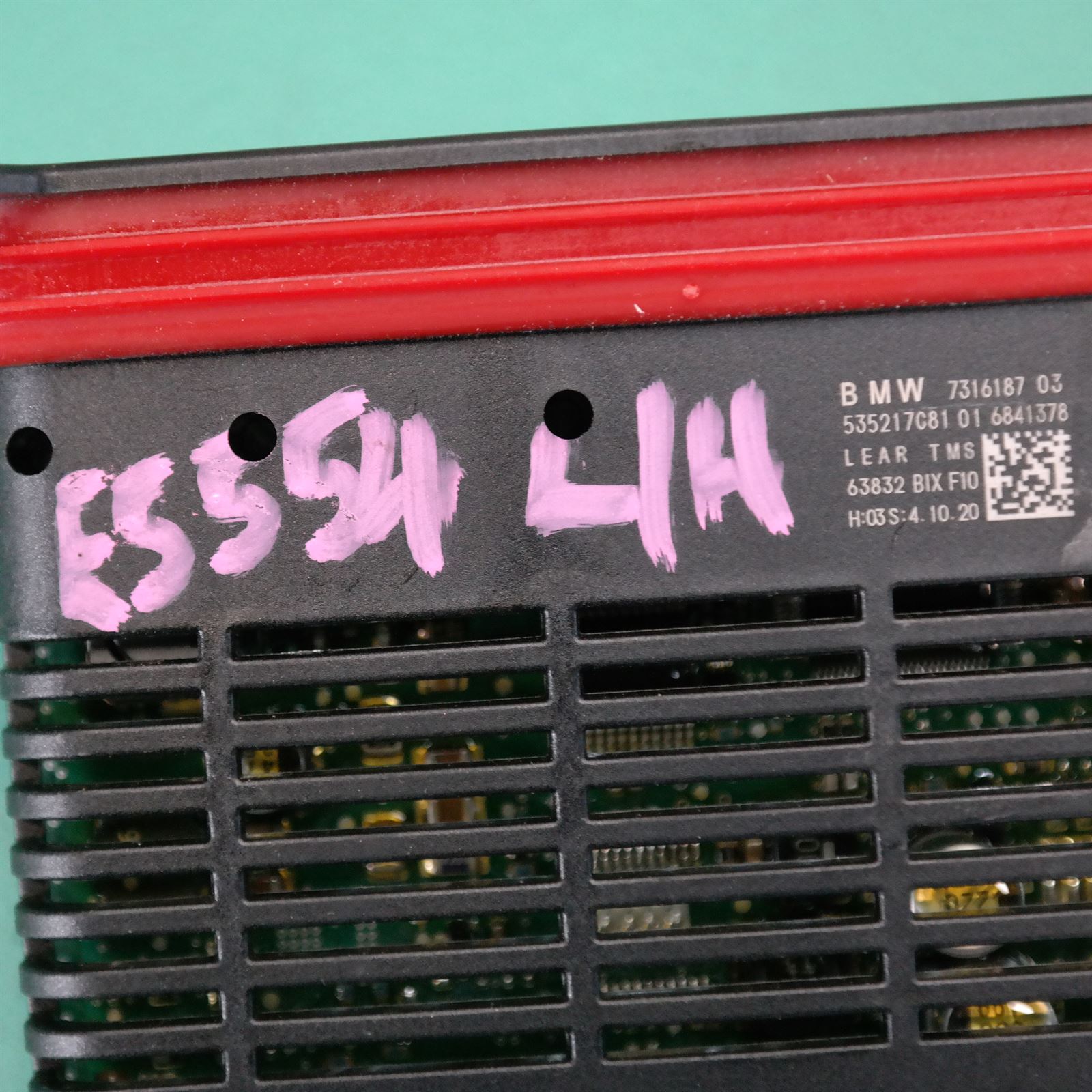 2016 BMW X5 Control unit/module 63117316187