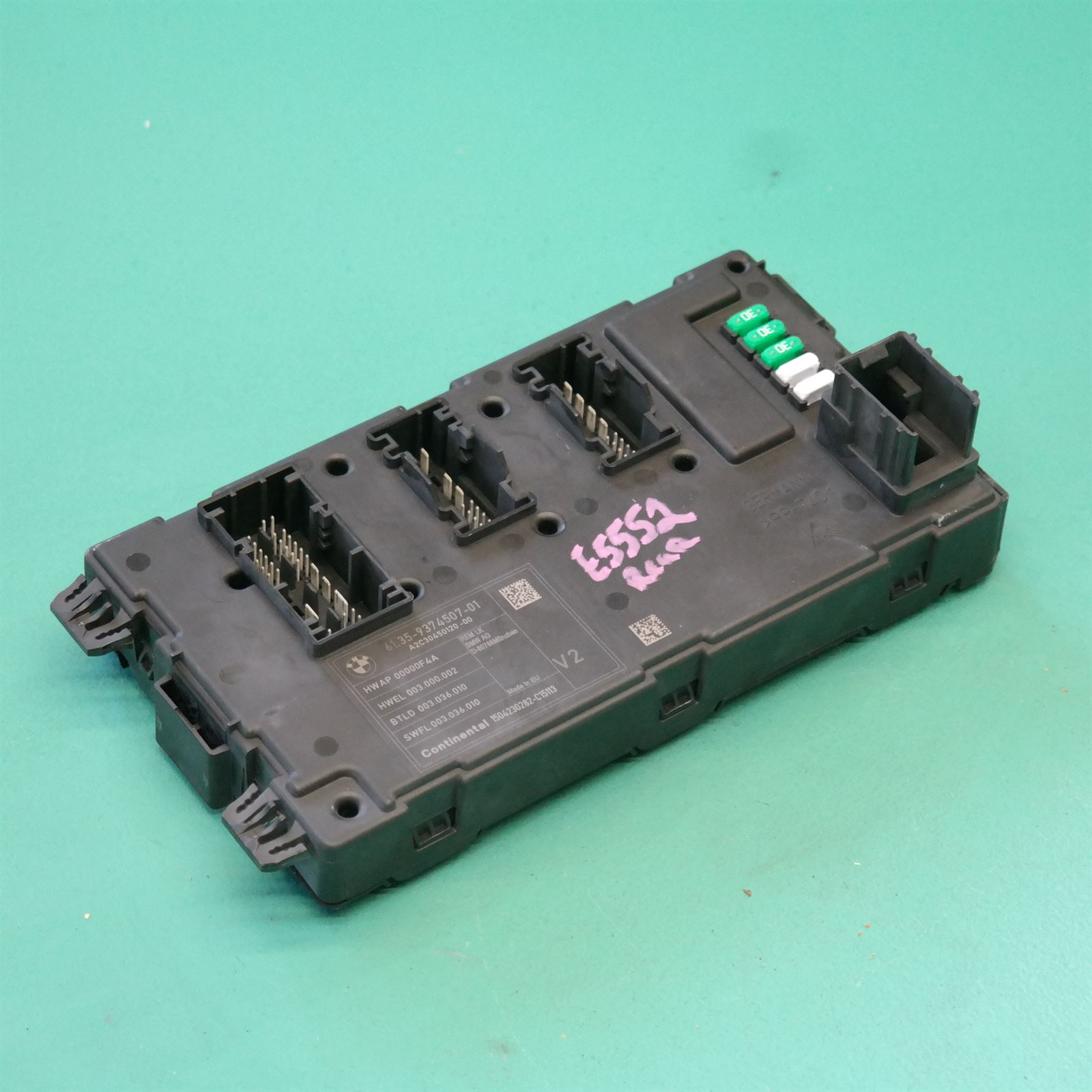 2015 BMW 4 SERIES Control unit/module 61359499001