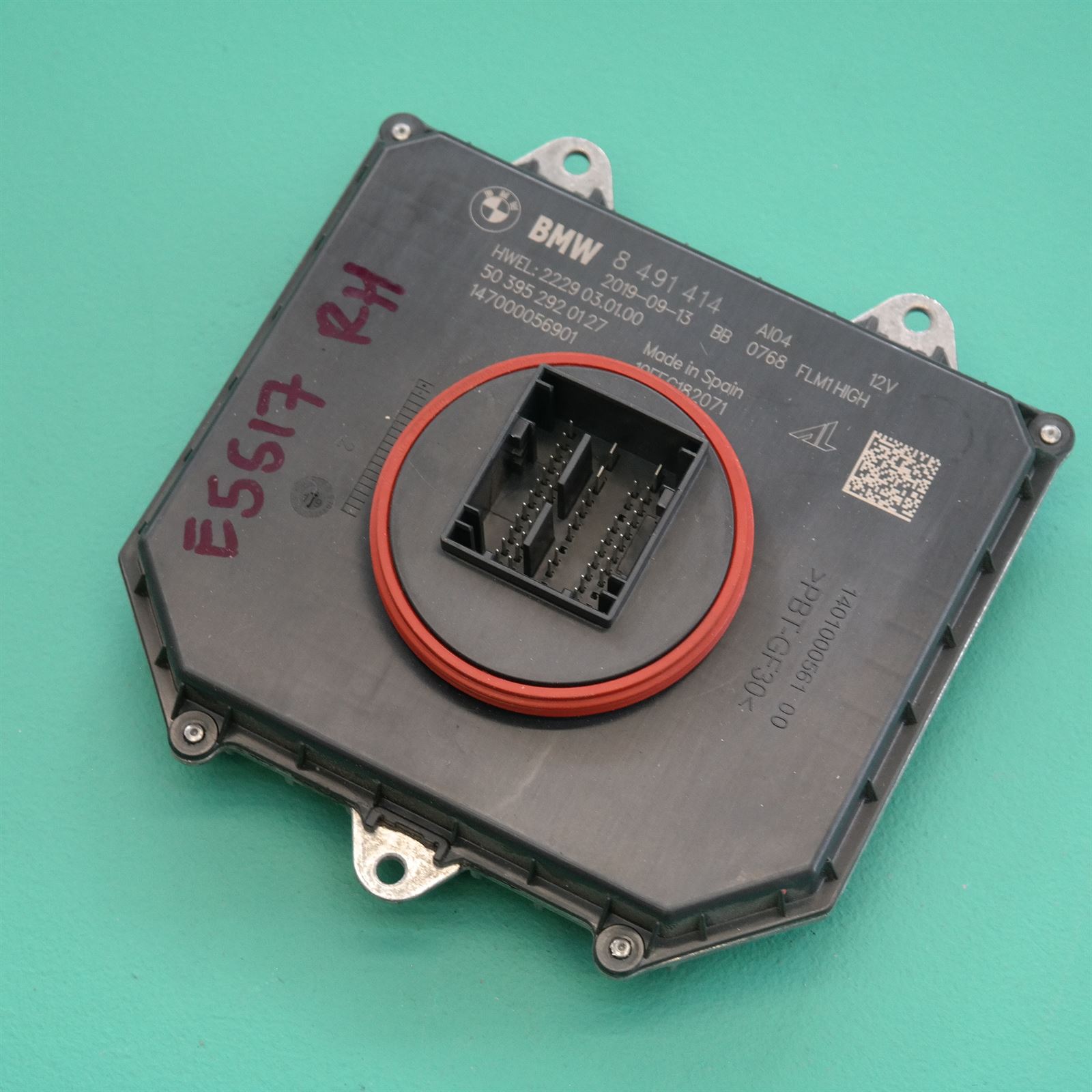 2019 BMW 5 SERIES Control unit/module 63115A02730