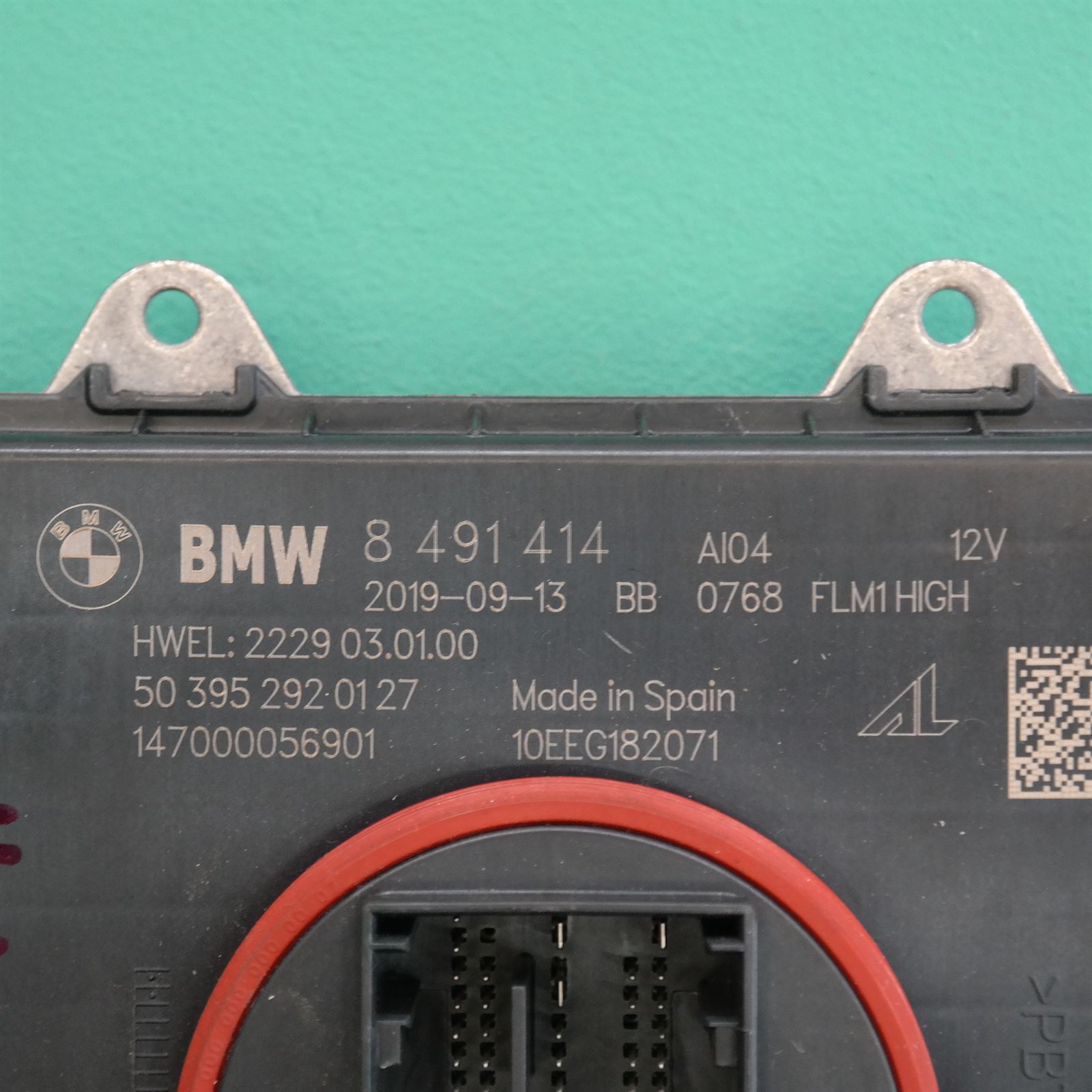 2019 BMW 5 SERIES Control unit/module 63115A02730