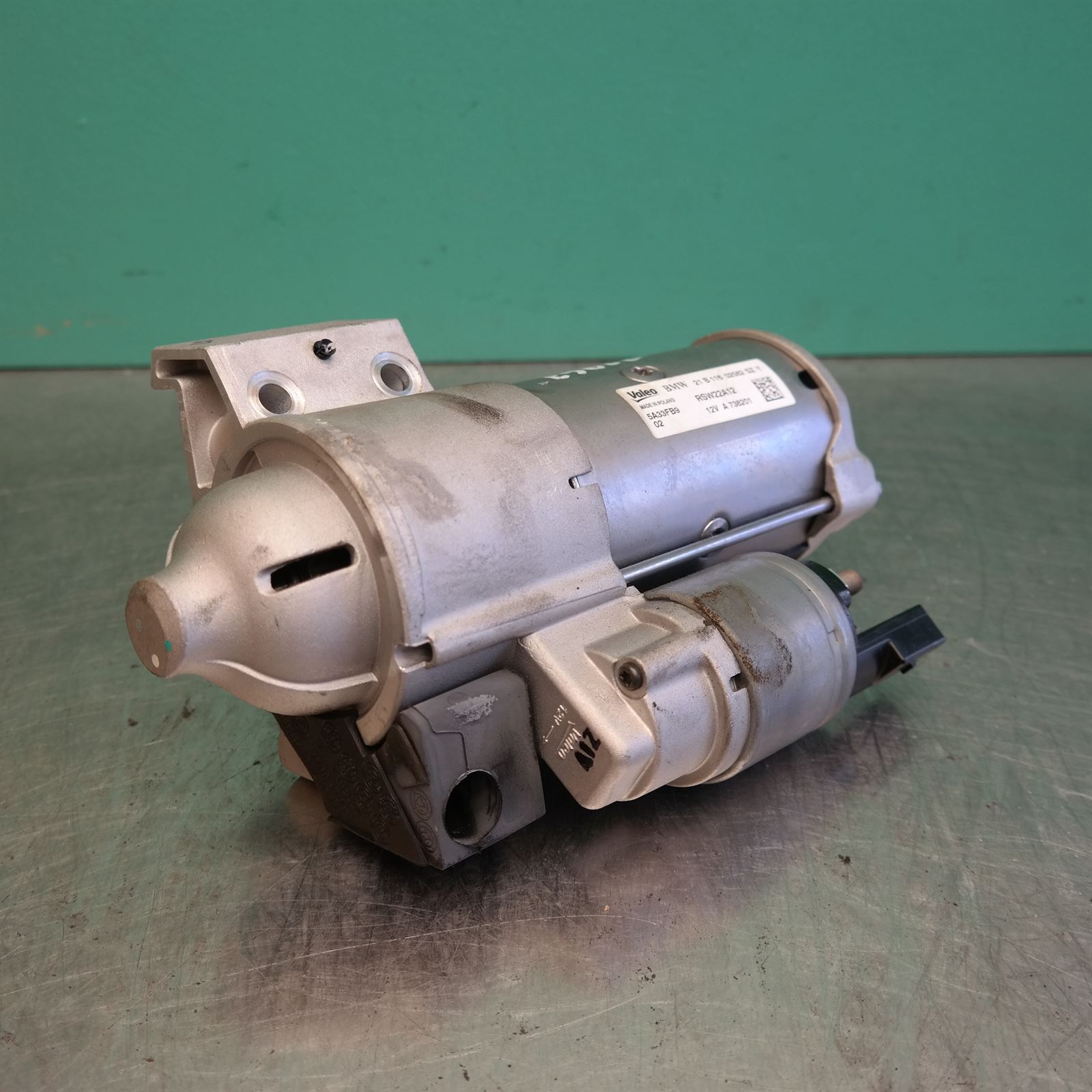 2021 BMW 4 SERIES Starter motor 12415A33FB9