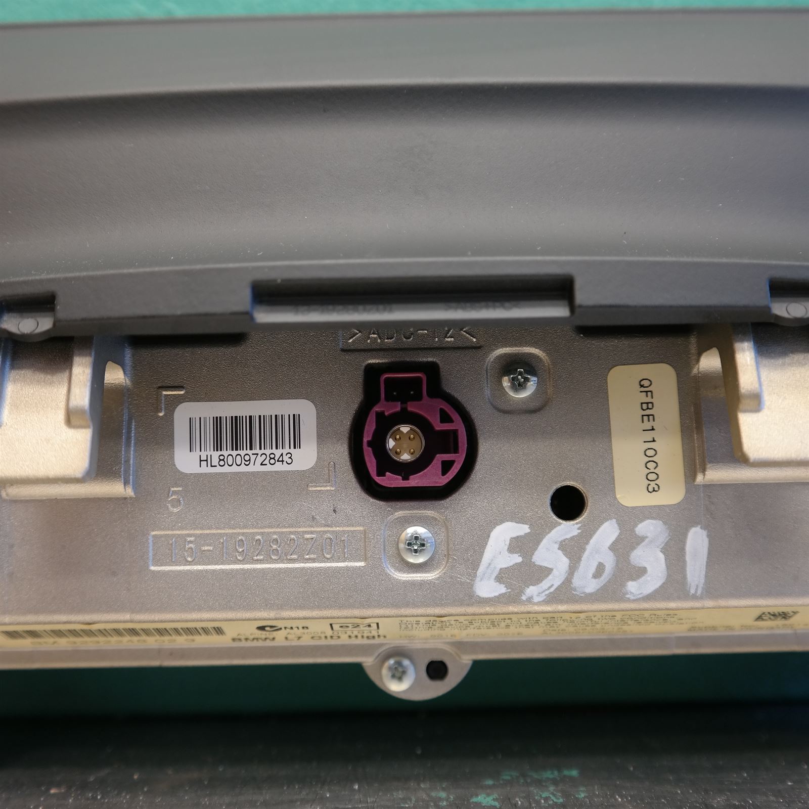 2015 BMW 4 SERIES Infotainment part 65509292248