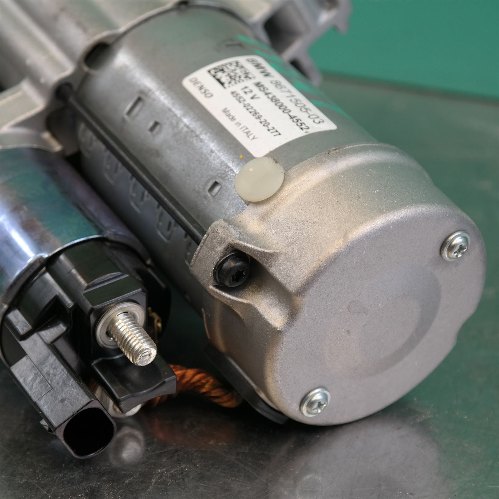 2021 BMW 3 SERIES Starter motor 12418671505