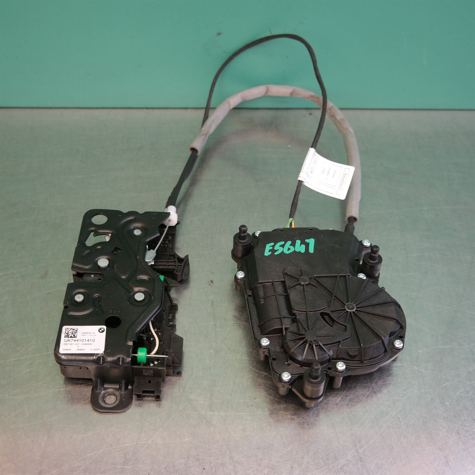 2021 BMW 3 SERIES Lock mechanism 51247441014 51247430626