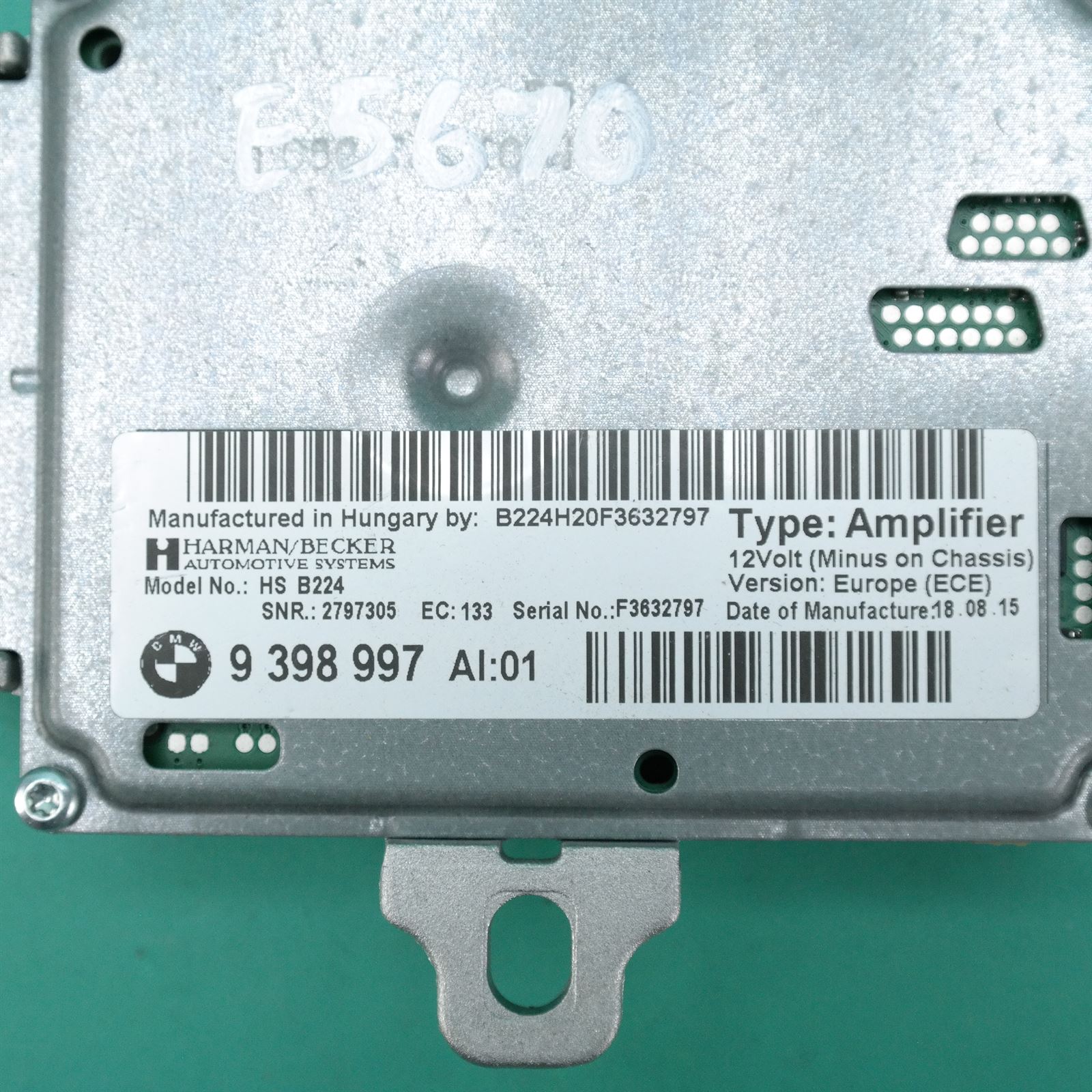 2015 BMW 4 SERIES Infotainment part 65126838829