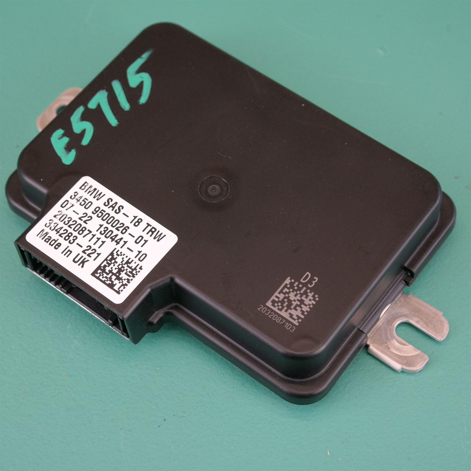 2022 BMW X5 Control unit/module 34509500026