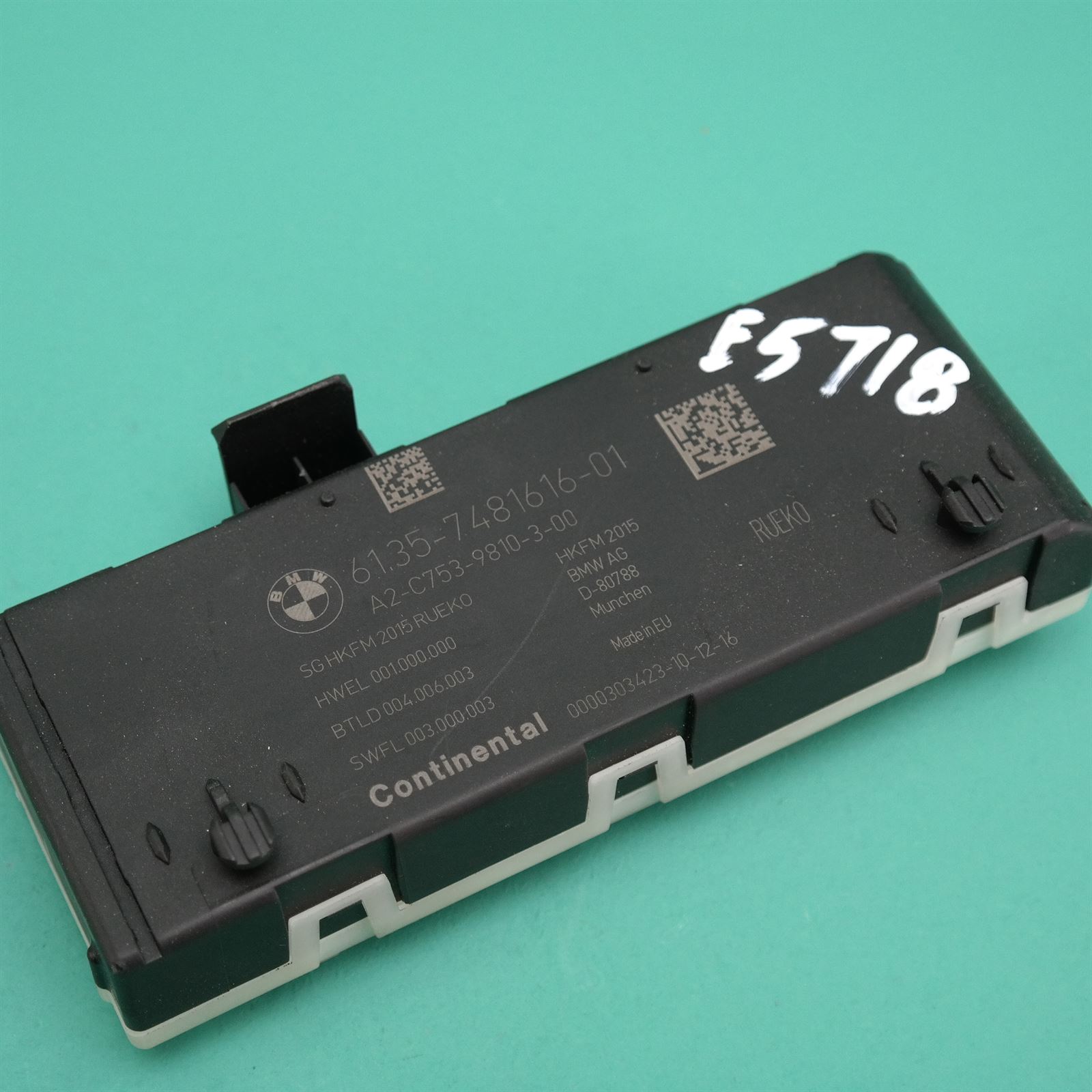 2017 BMW X5 Control unit/module 61359451483