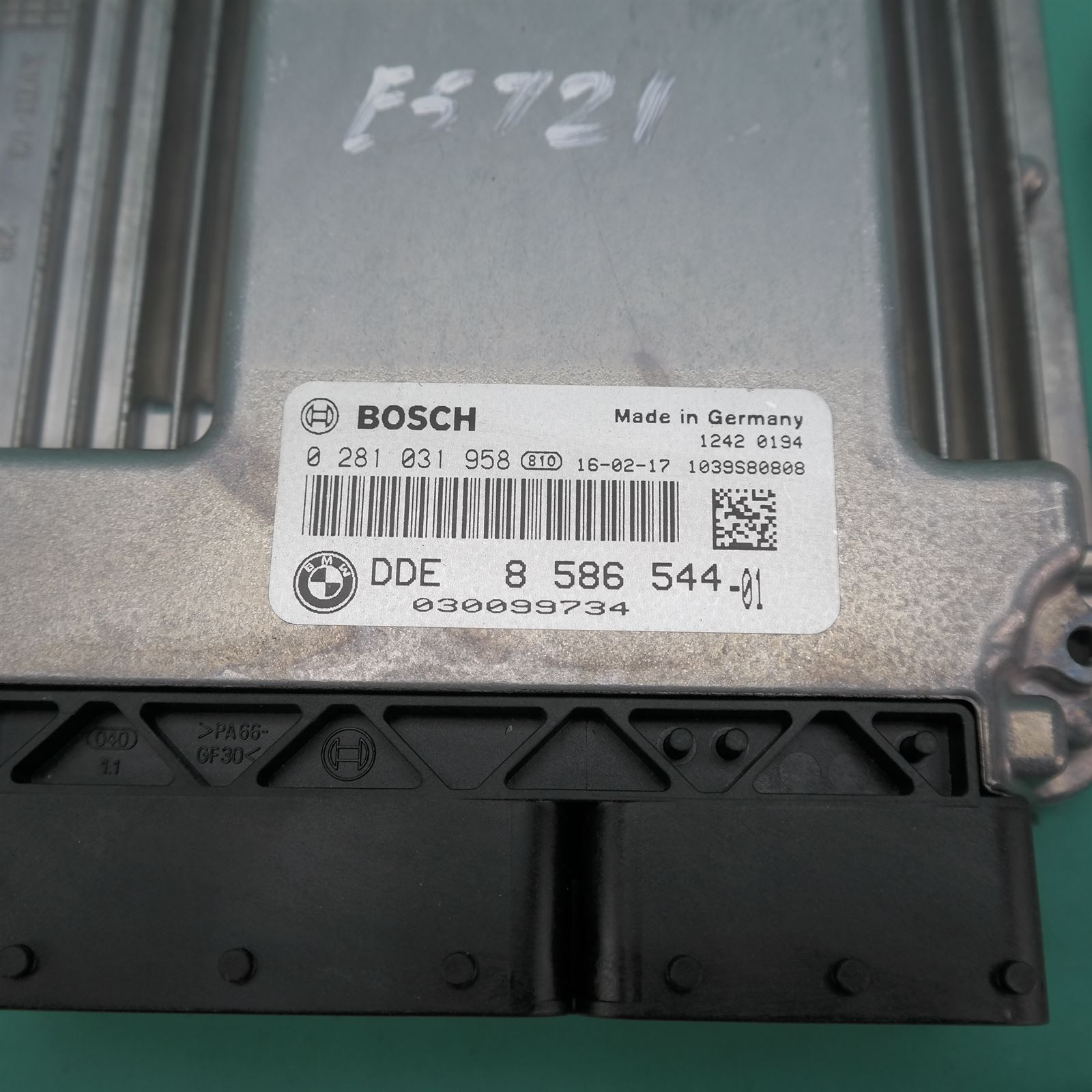 2016 BMW X5 Control unit/module 13618586544