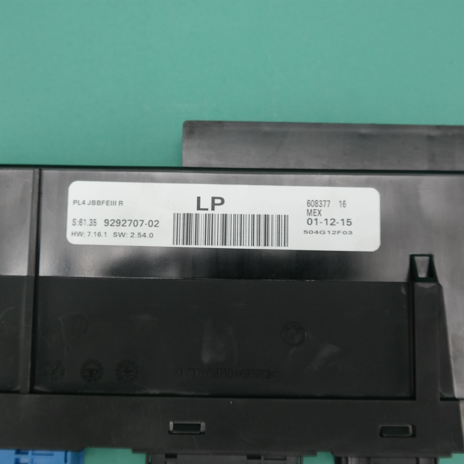 2012 BMW X5 Control unit/module 61359292707