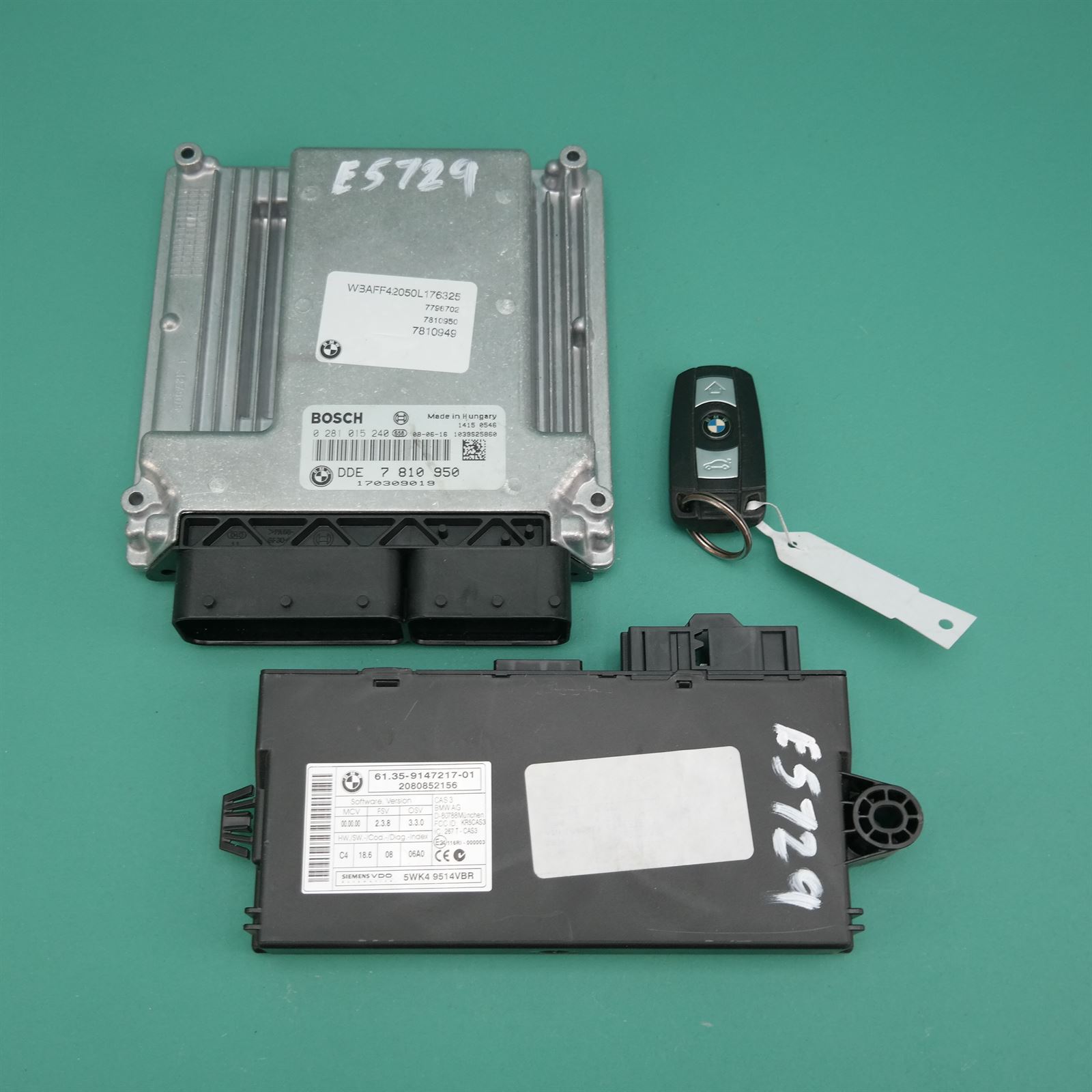 2008 BMW X5 Control unit/module 13617810950