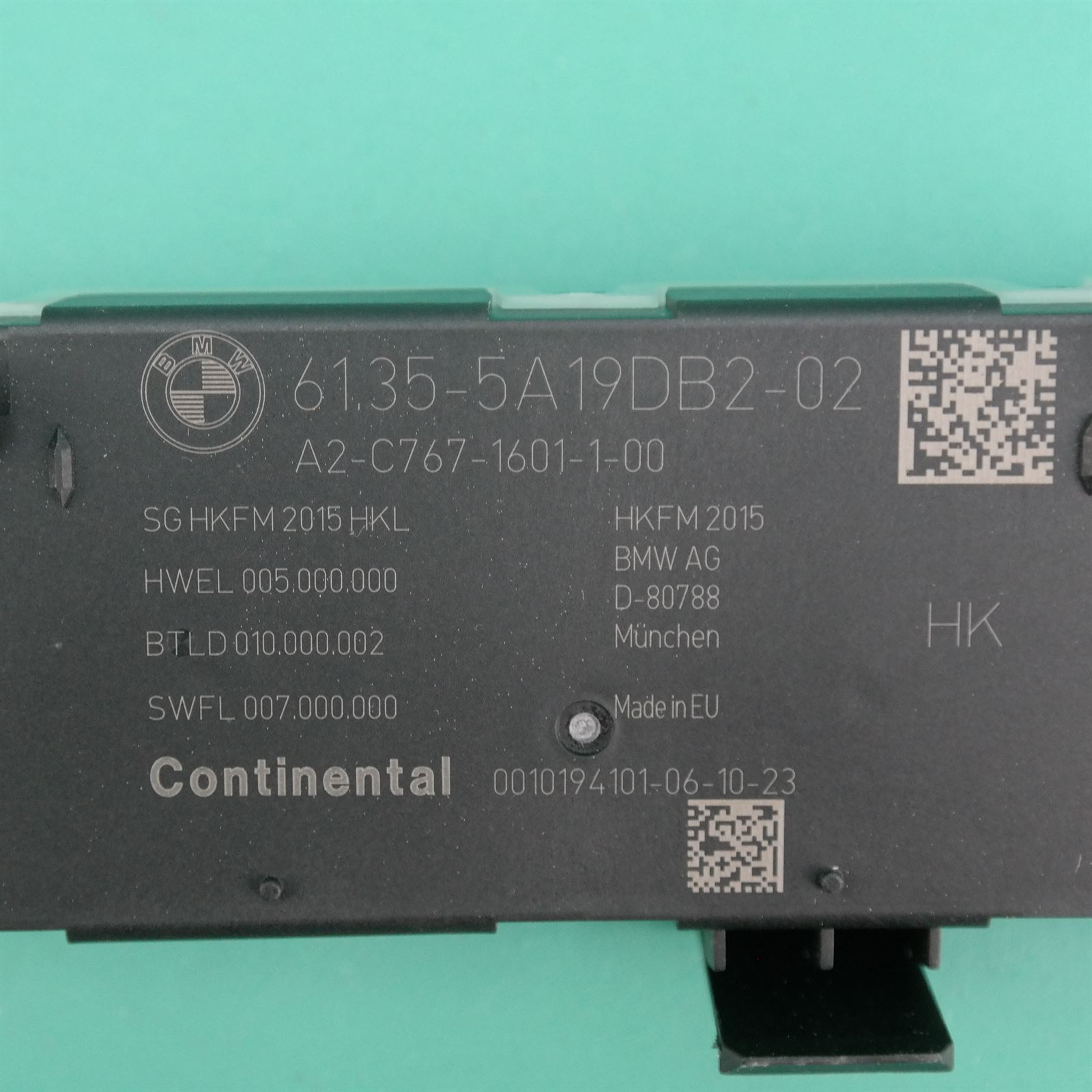 2024 BMW 1 SERIES Control unit/module 61355A19DB2